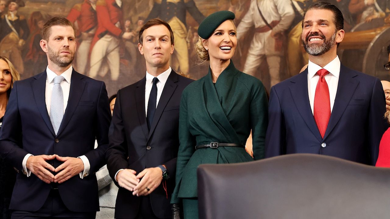 Dzieci Donalda Trumpa. Ivanka Trump, Barron Trump, Donald Trump Jr ...