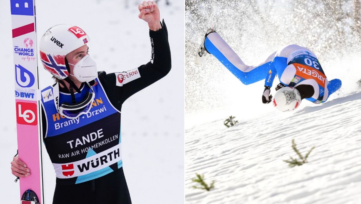 Daniel-Andre Tande wygrał w Oslo. Rok temu walczył o życie | TVP SPORT