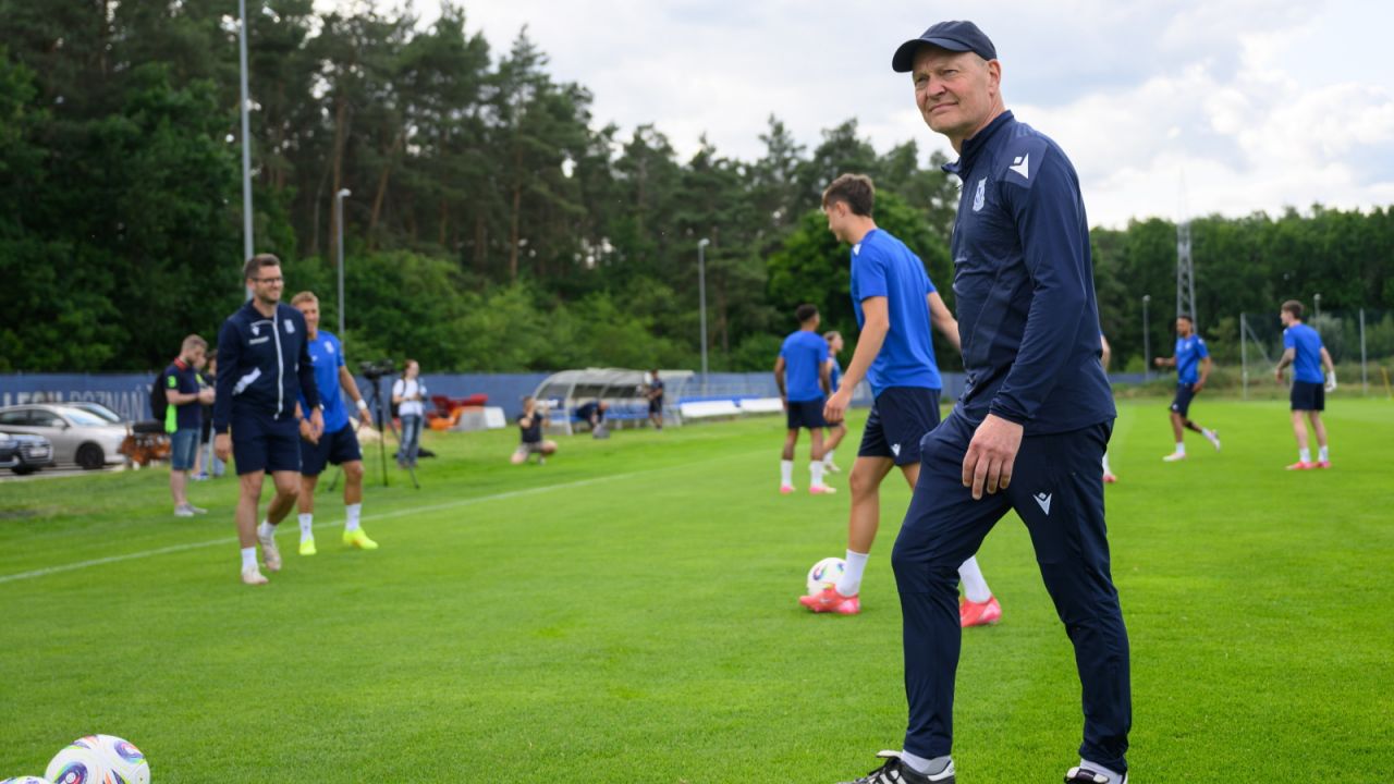 Lech Poznań przygotowuje się do nowego sezonu. Niels Frederiksen ...