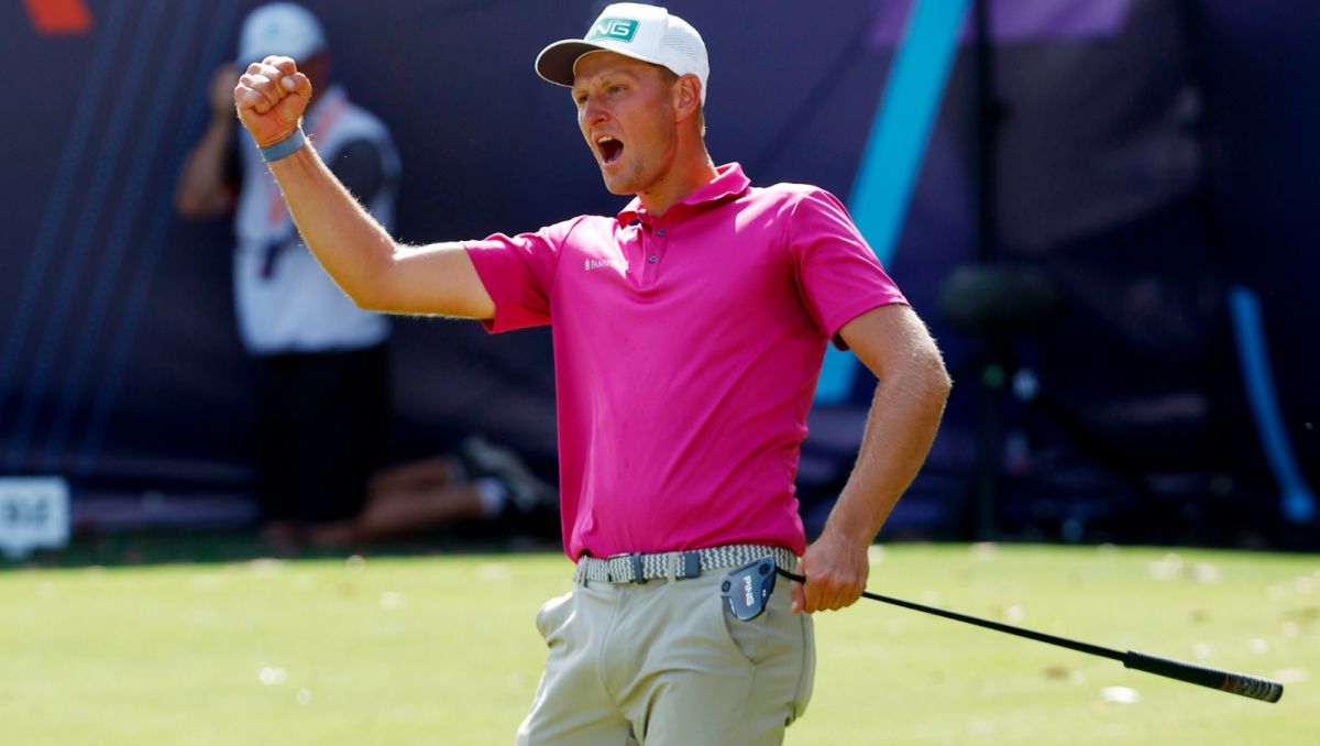 Golf. Adrian Meronk wygrał turniej Australian Open | TVP SPORT