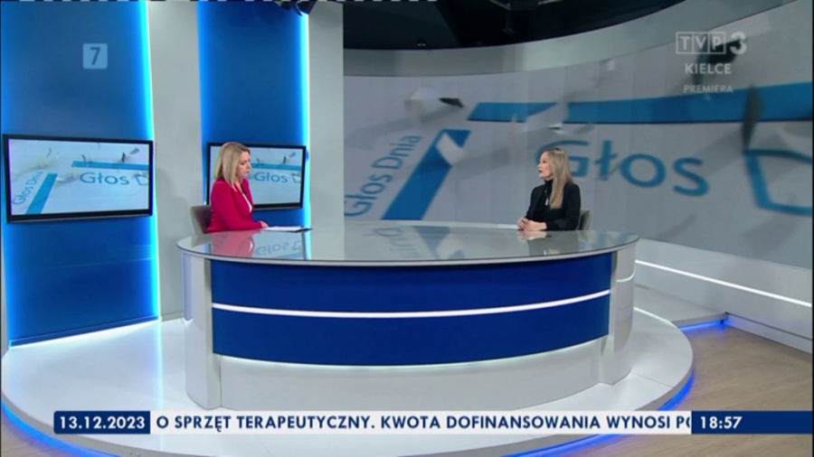 Gość Informacji: 13.12.2023 - rozmowa z dr Marzeną Grosicką