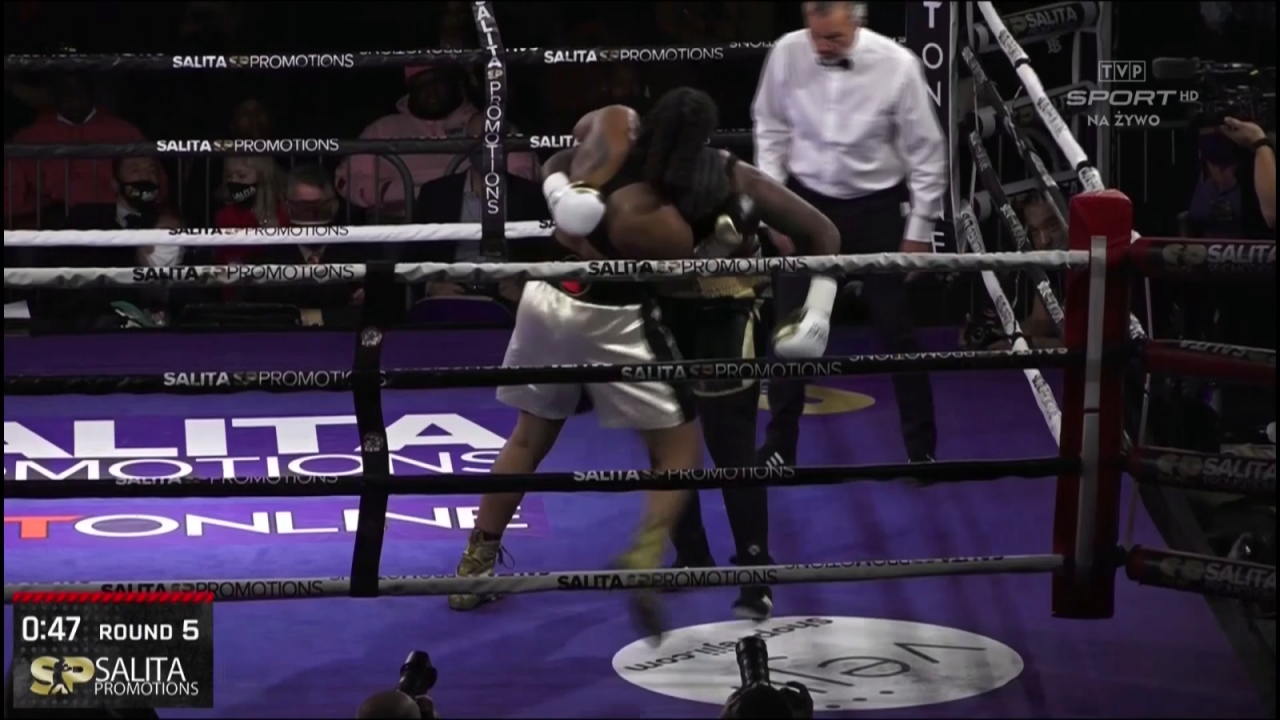 Walka kobiet w wadze ciężkiej. Perkins – Harrison [5. RUNDA] | TVP SPORT