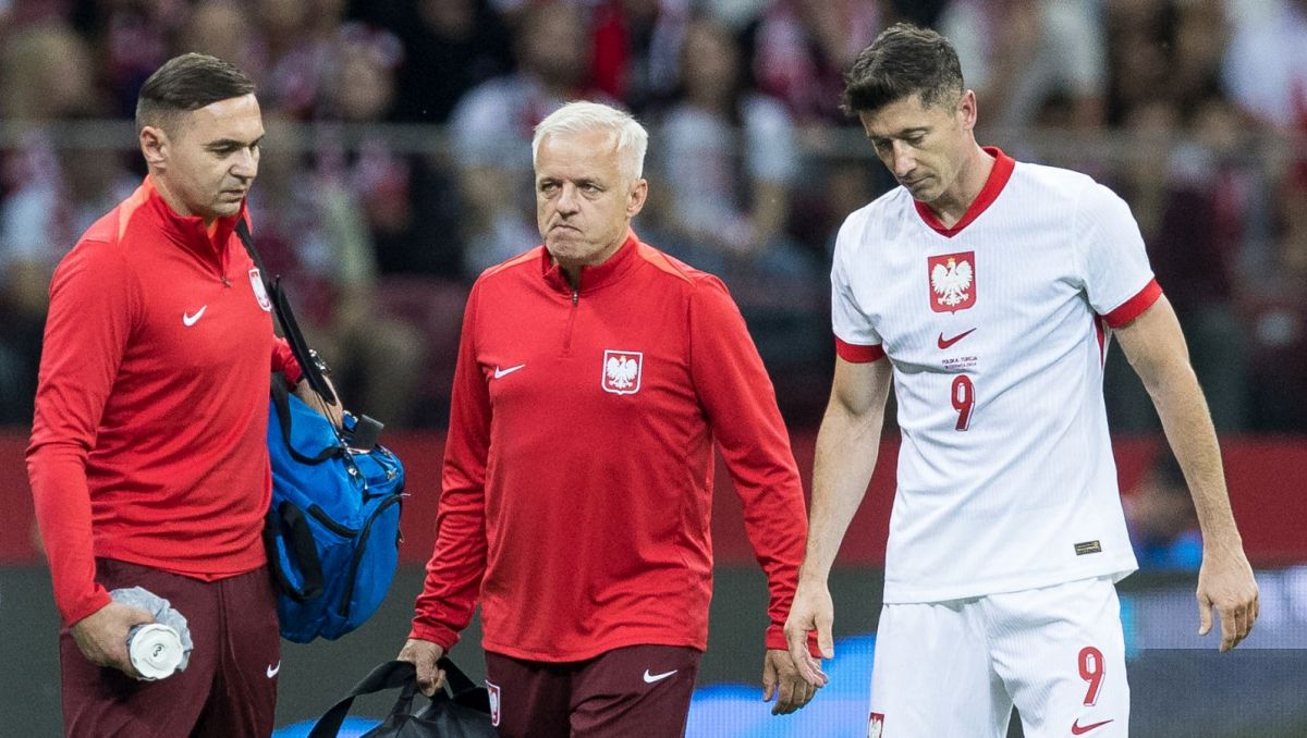 Lekarz reprezentacji Polski o kontuzji Roberta Lewandowskiego: to był ...