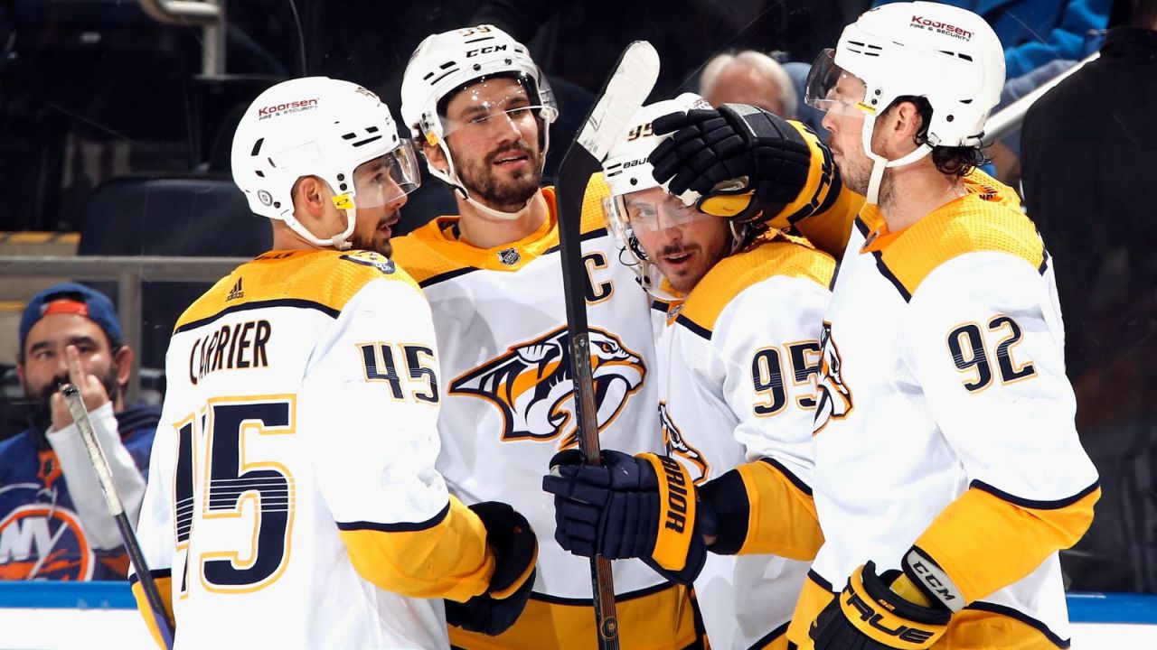 NHL. Trzysetny gol Matta Duchene'a | TVP SPORT