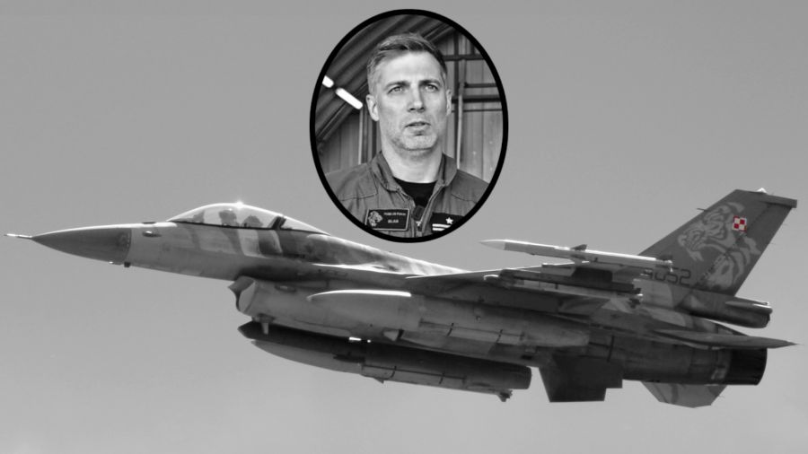 Katastrofa F-16 w Radomiu. Zginął major pilot Maciej „Slab” Krakowian [wideo]