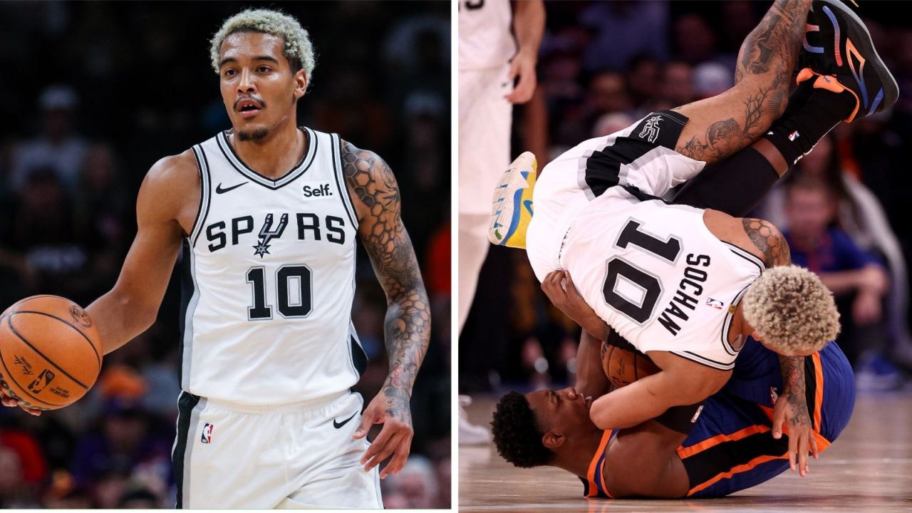 NBA. Jeremy Sochan komplementowany przez Patricka Beverleya. "Jego ...