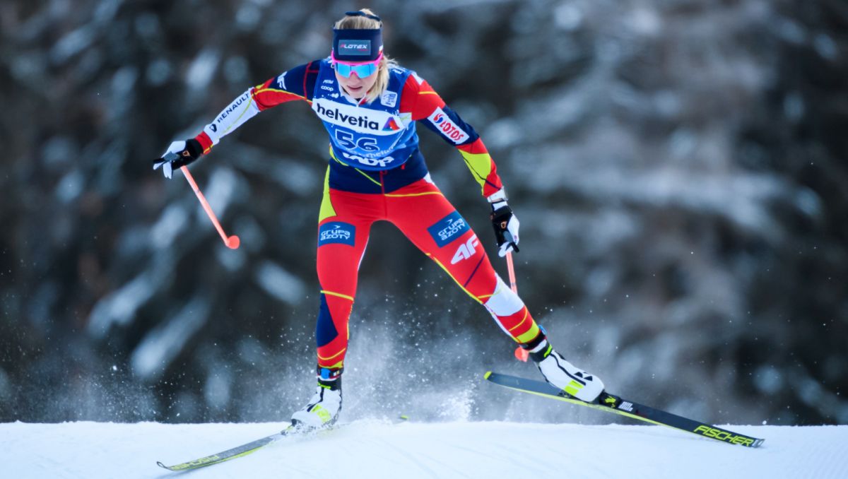 PŚ w biegach narciarskich. Izabela Marcisz zajęła 27. miejsce w biegu na dochodzenie, wygrała ...