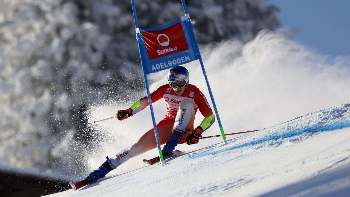 Marco Odermatt wygrał gigant w Adelboden | TVP SPORT