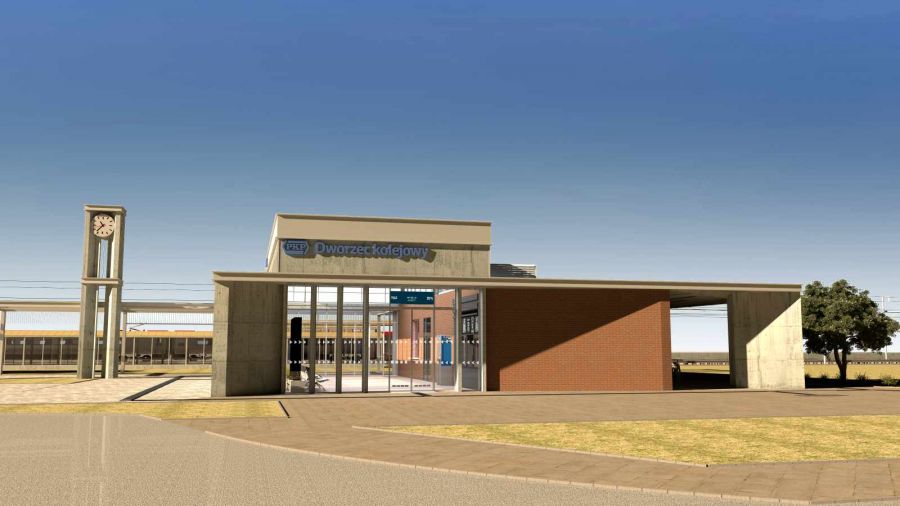 Rozpoczyna się budowa dworca kolejowego w Koluszkach [WIZUALIZACJE]